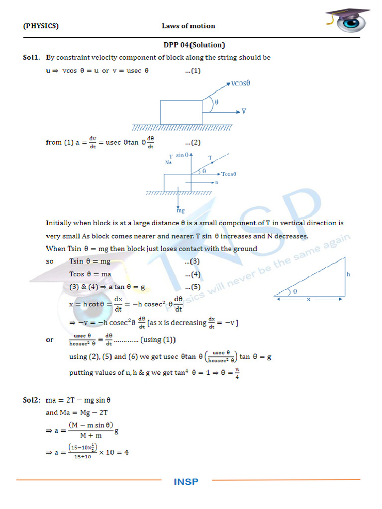 DPP 4 Soln (2) | PDF