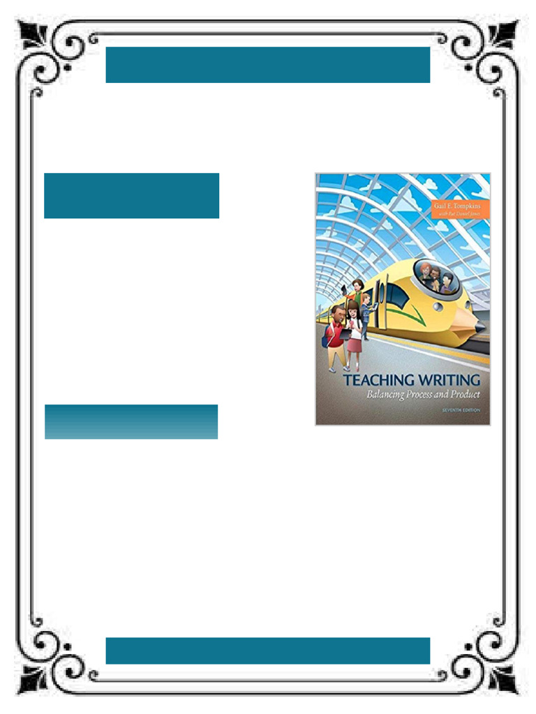 (Original PDF) Teaching Writing Balancing Process and Product 7th ...