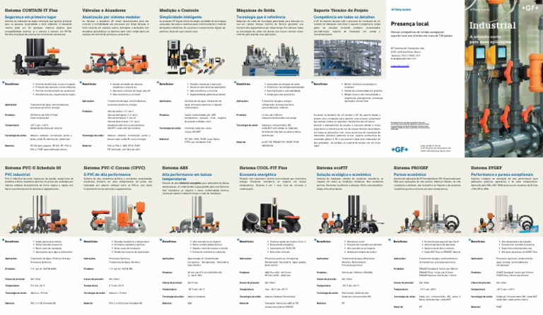 Georg Fischer Ps-Br-Flyer-Industrial-Pt - PARA ENVIO | PDF | Válvula ...
