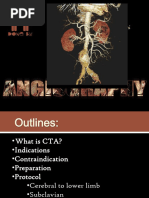 Lower Extremity Runoff CTA Protocol | PDF | Ct Scan | Angiography