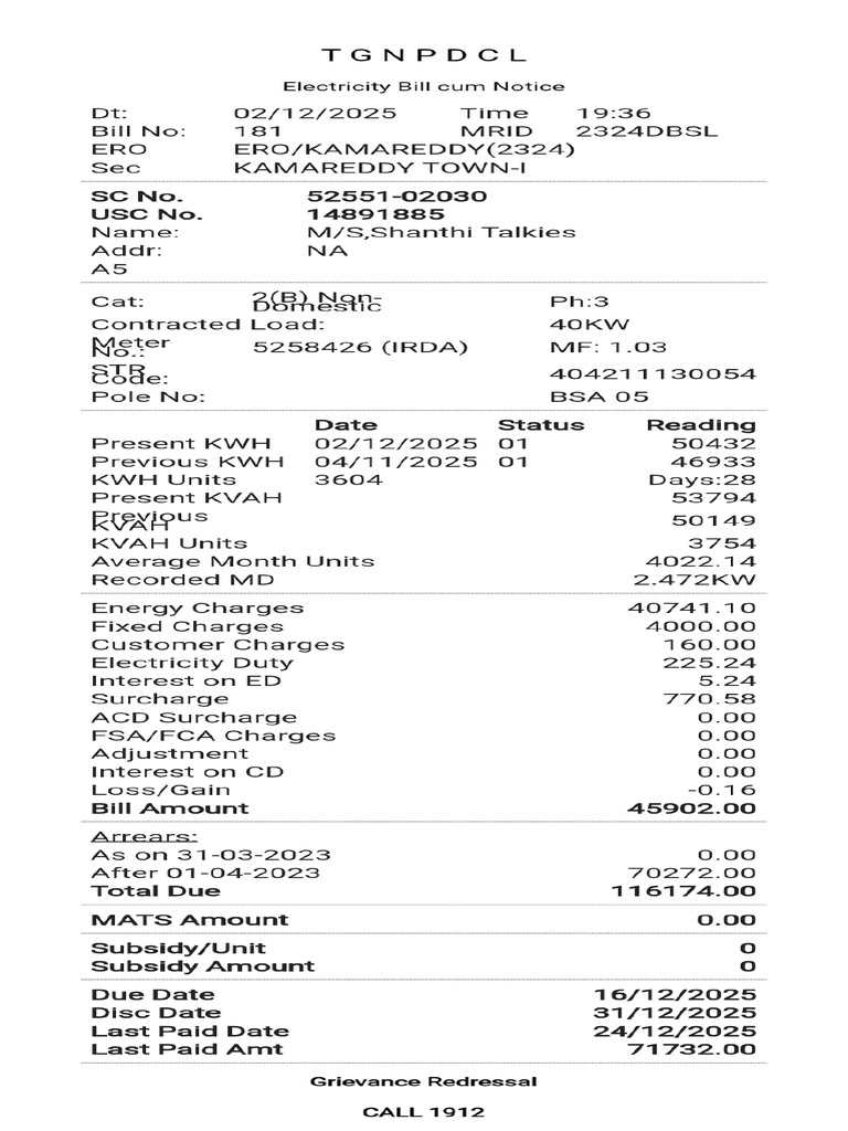 Bill | PDF