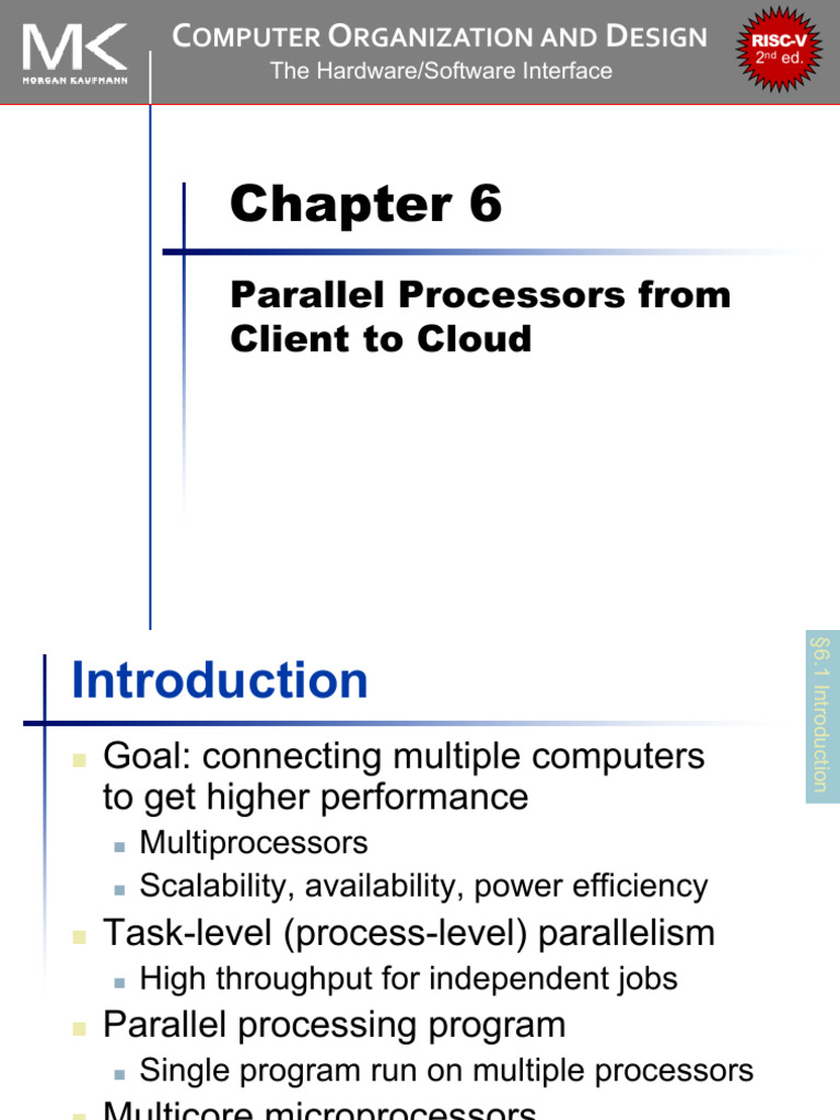 UCA 2025 Chapter 6 Computer Architecture | PDF | Parallel Computing ...