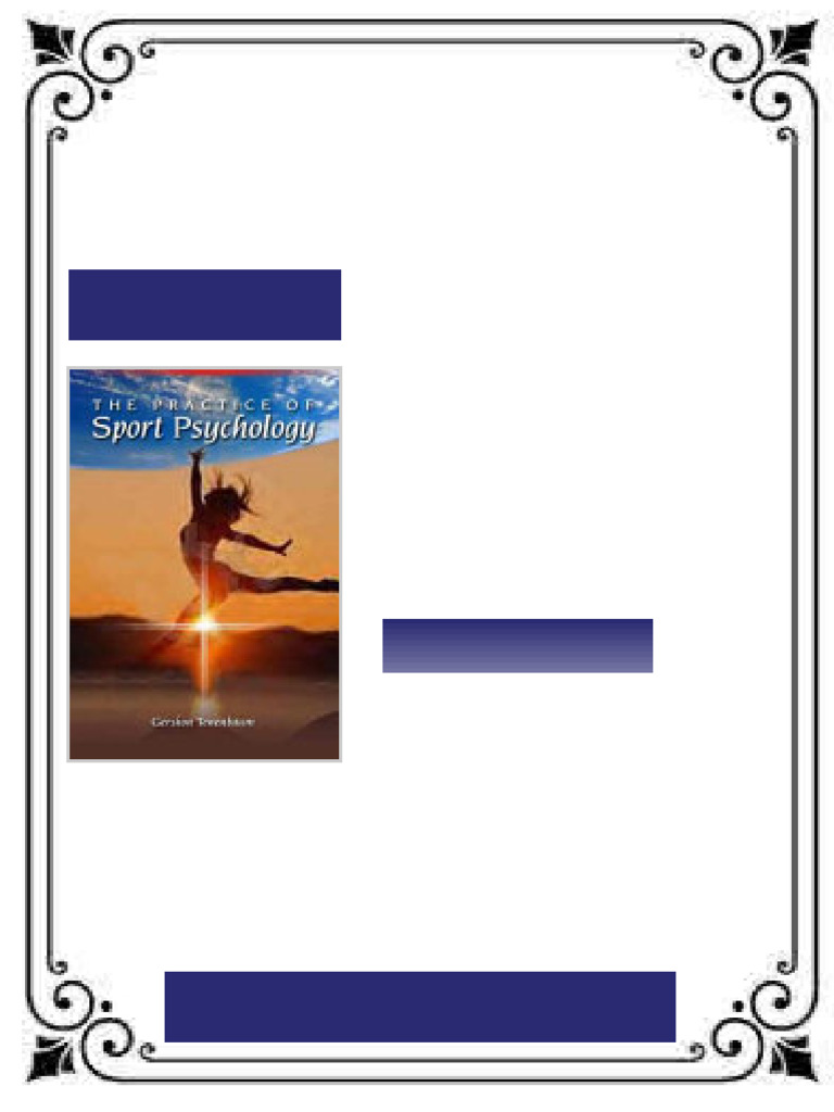 The Practice of Sport Psychology 1st Edition Gershon Tenenbaum pdf ...