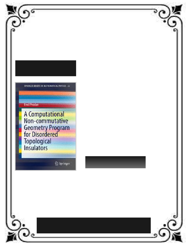 A Computational Non commutative Geometry Program for Disordered ...