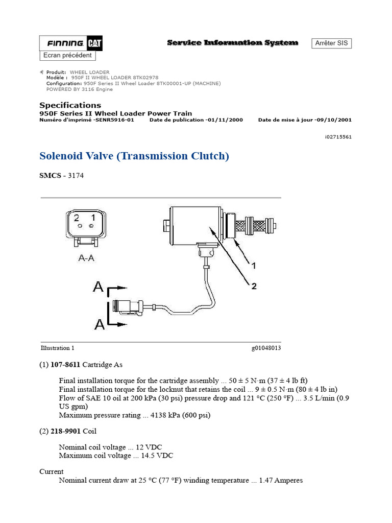 950F II Wheel Loader Specifications | PDF