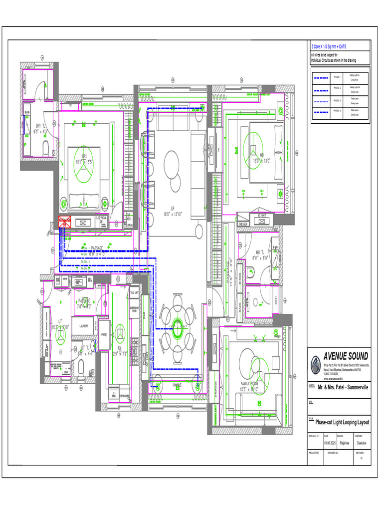 Phase-Cut Light Looping Layout - 03.06.2025 | PDF | Electrical ...