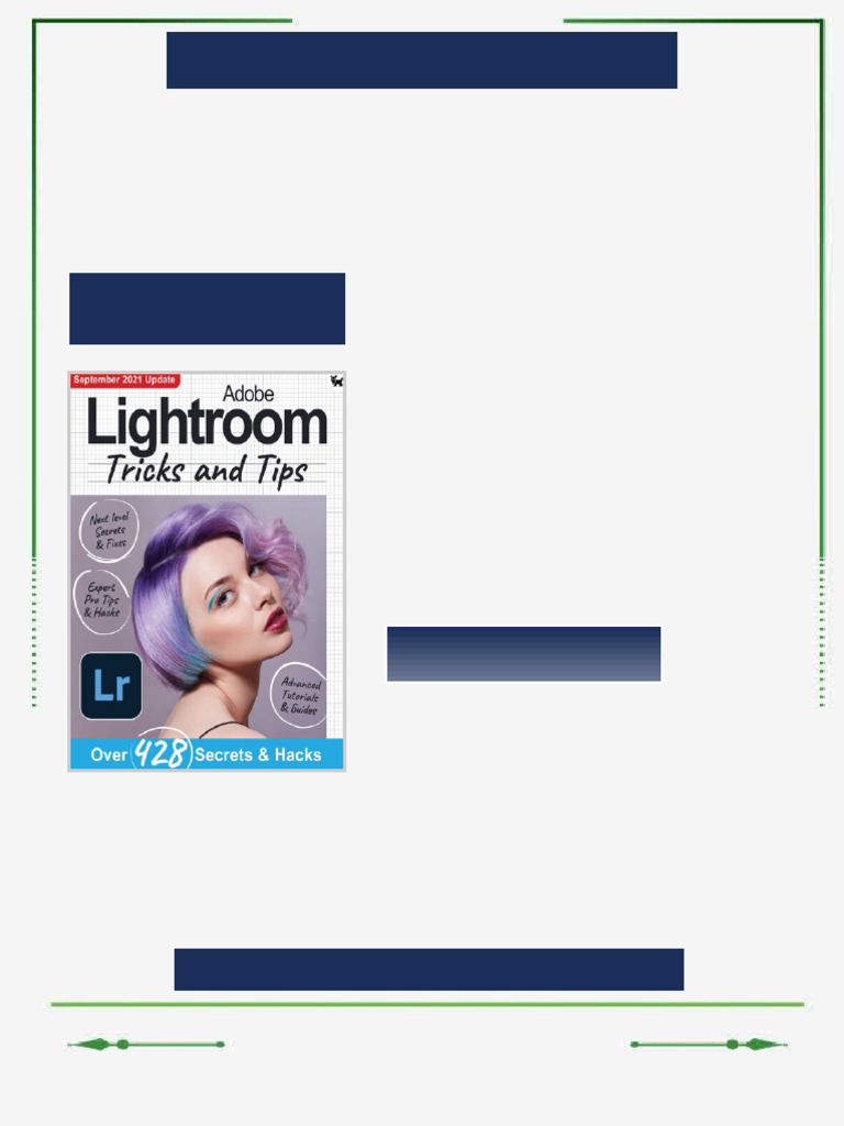 Adobe Lightroom Tricks and Tips 7th Edition Anonymous eBook ready-to ...