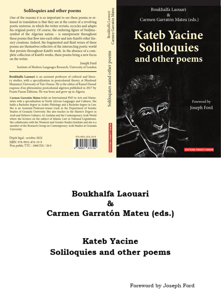 Kateb Yacine: Soliloquies & Poems | PDF | Algeria | Ho Chi Minh