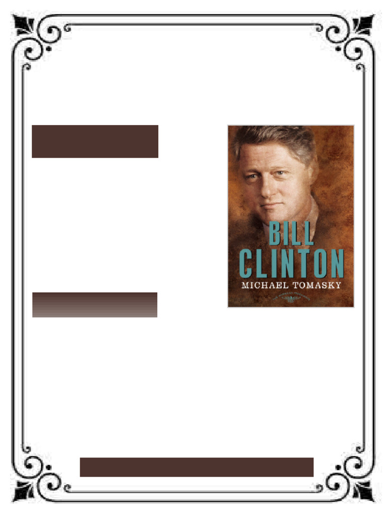 Bill Clinton the American presidents First Edition Clinton eBook manual ...