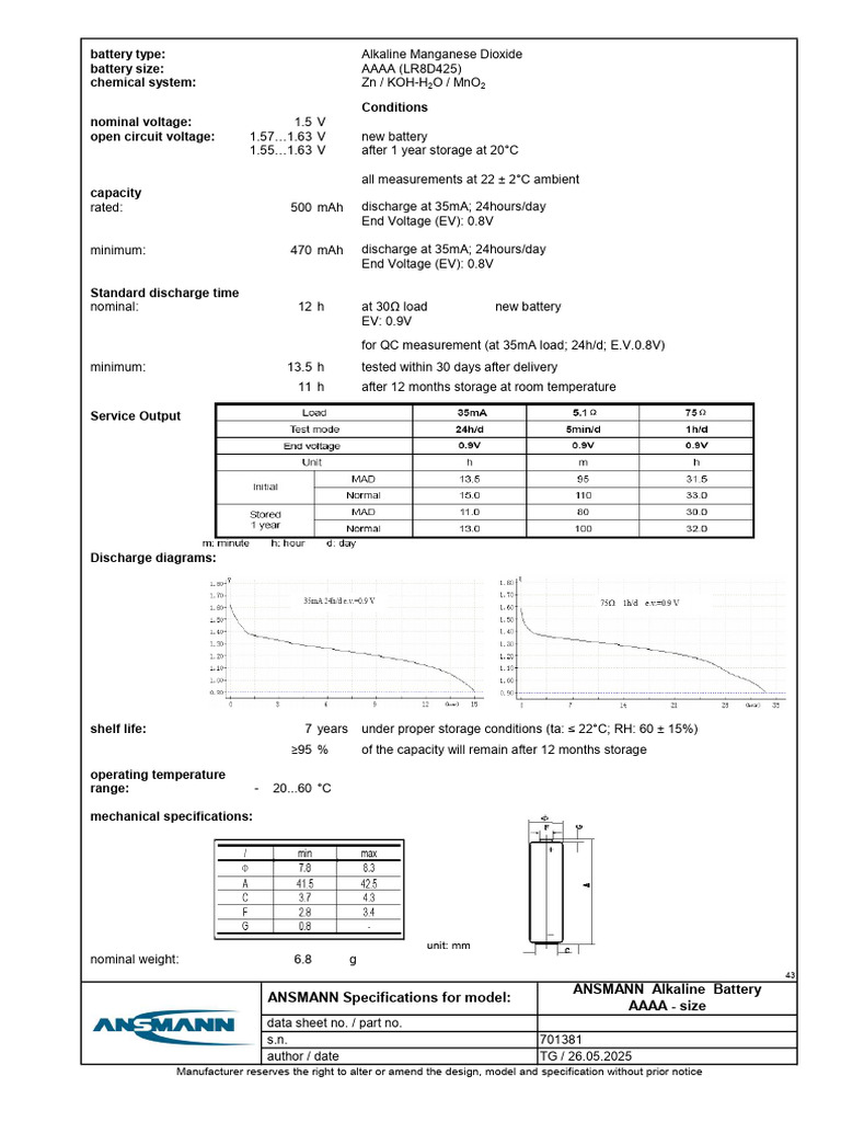 A 700000007089440 | PDF | Electric Power | Galvanic Cells