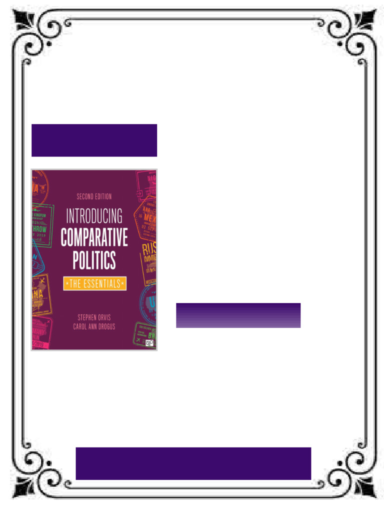 Introducing Comparative Politics The Essentials 2nd Edition Orvis ...