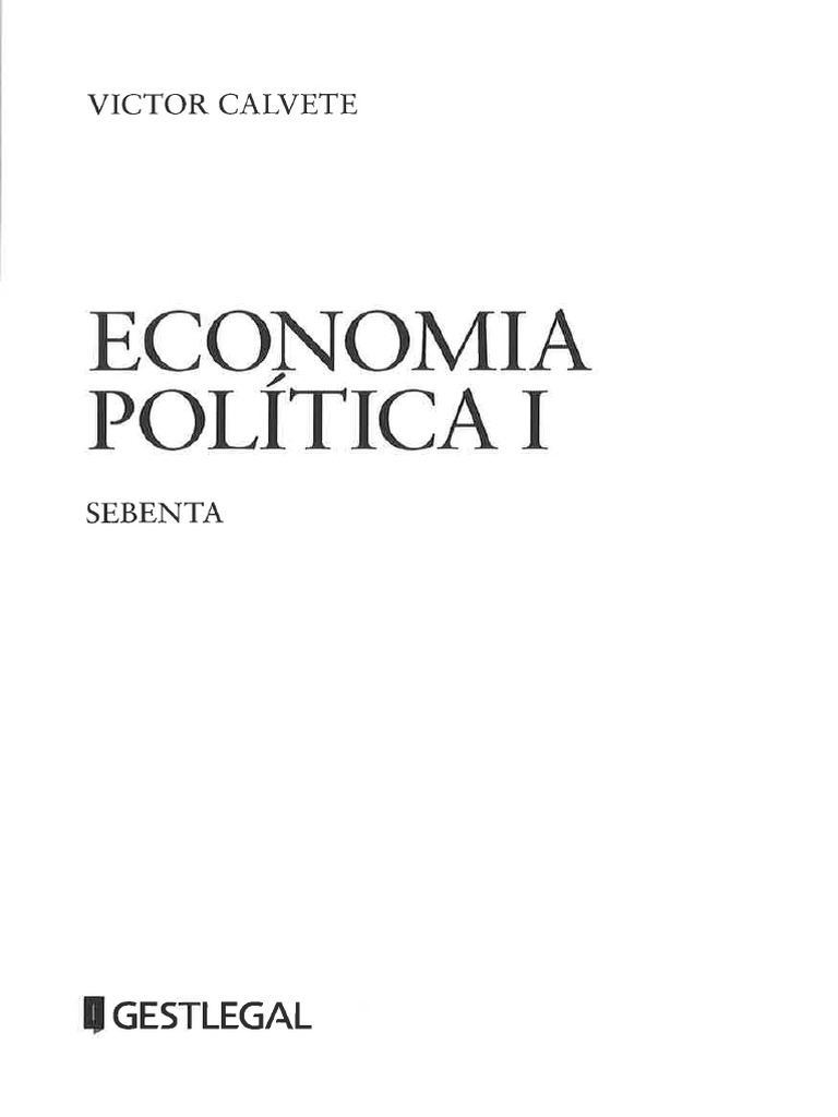 Economia Política1 | PDF