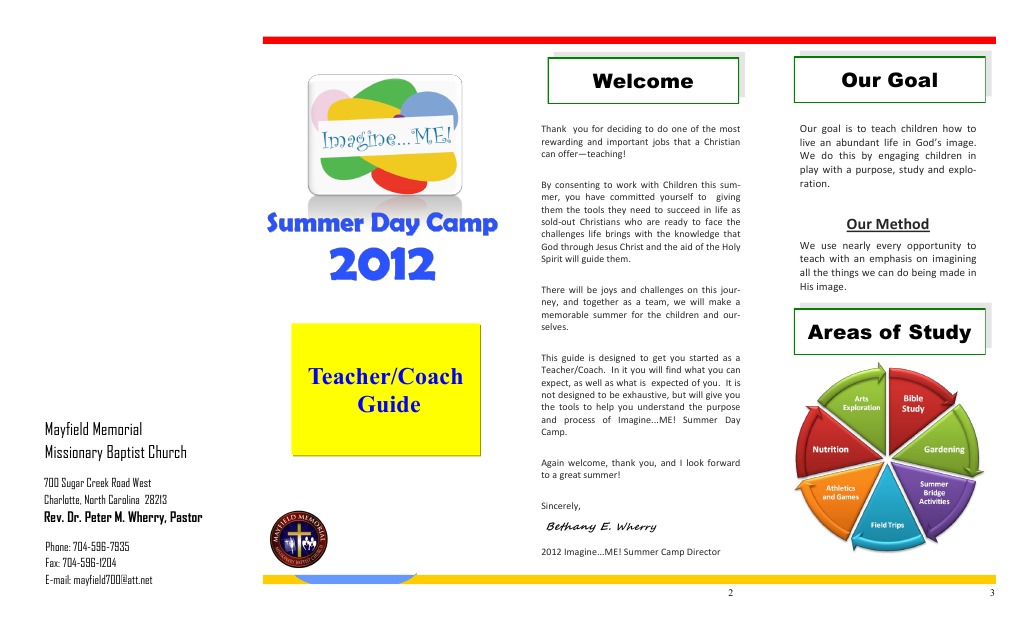 2012 Teacher-Coach Guide | PDF | Camping | Teachers