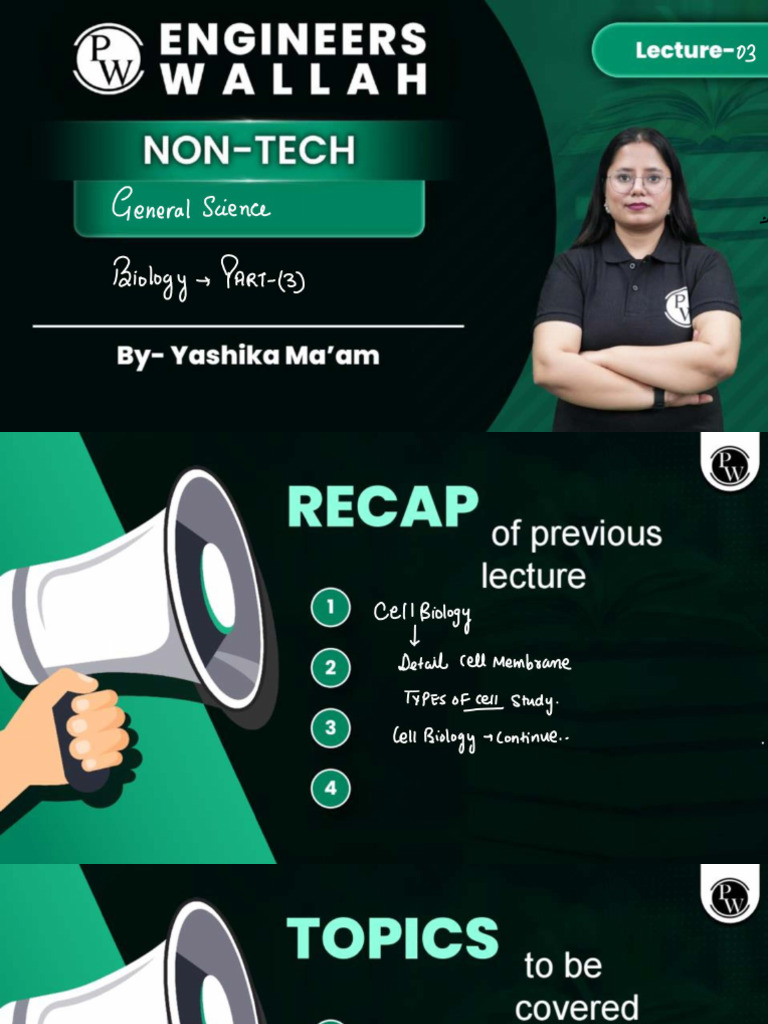 General Science 03 Class Notes | PDF