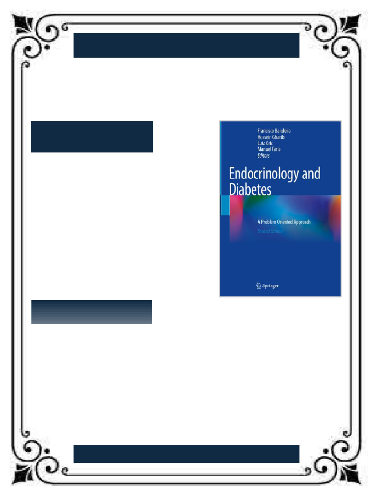 Endocrinology and diabetes a problem oriented approach Second Edition ...