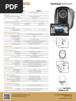Einar Gen 2 ANPR Camera Specifications | PDF | Infrared | Zoom Lens