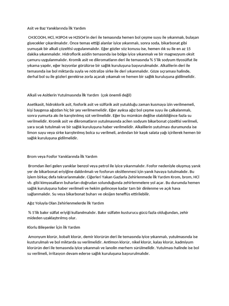 Kimya Lab Konuları | PDF