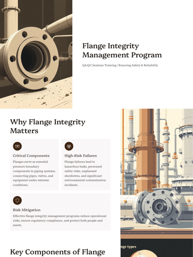 Flange Integrity Management Essentials | PDF | Nondestructive Testing ...