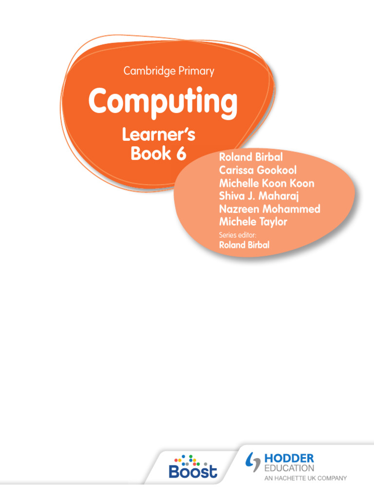 Cambridge Primary Computing Learner's Books | PDF