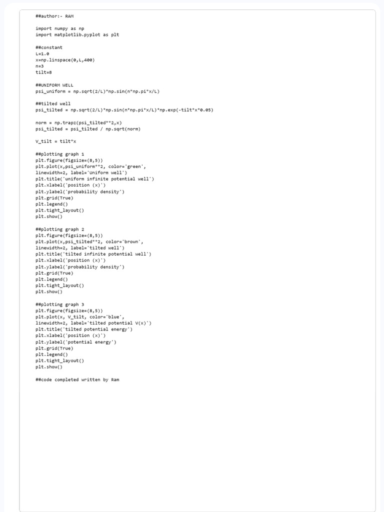 Physics Project 3 | PDF