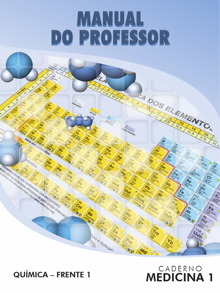 quim frente 1 | PDF | Próton | Elétron