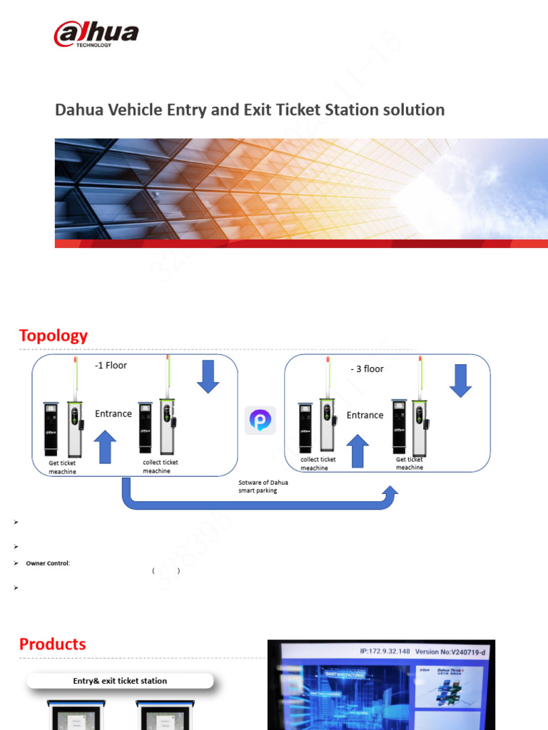 Dahua Ticket Station& Ticket Solution_20240829 - Safenet | PDF ...