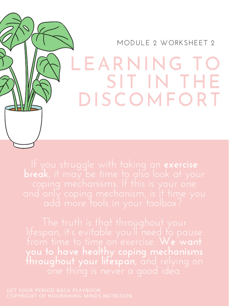 Coping Mechanisms for Exercise Breaks | PDF