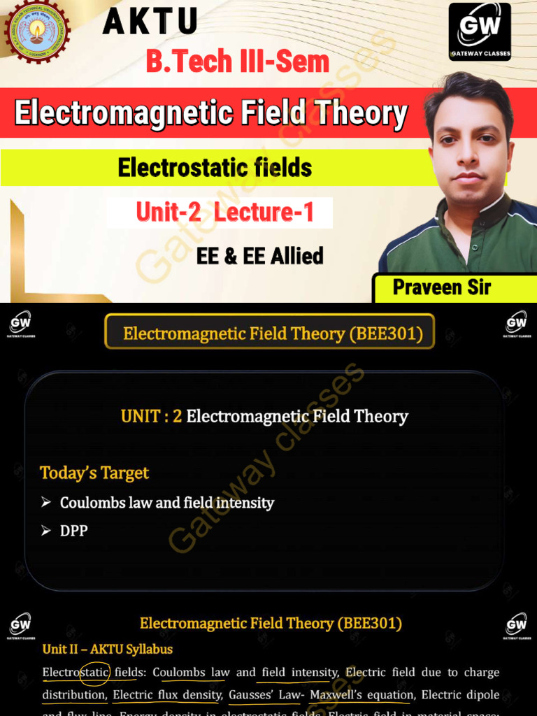 EMFT Unit-2.. | PDF