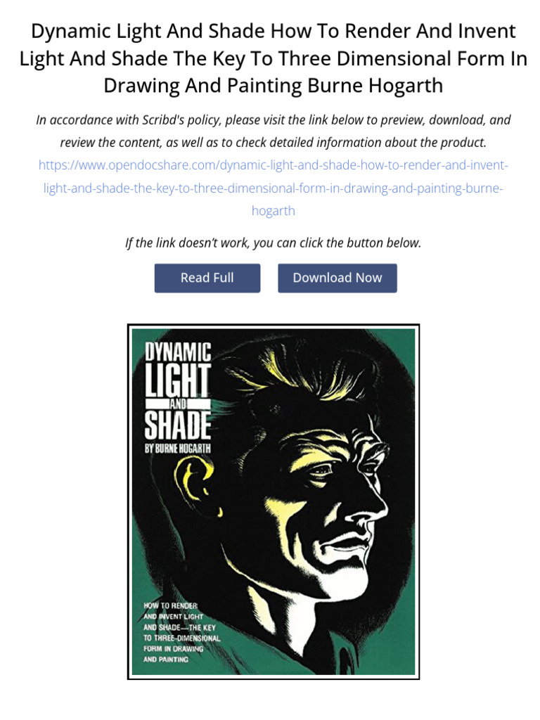 Dynamic light and shade how to render and invent light and shade the ...