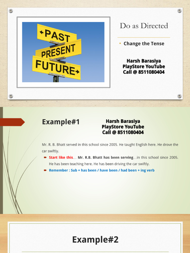 Do As Directed | PDF