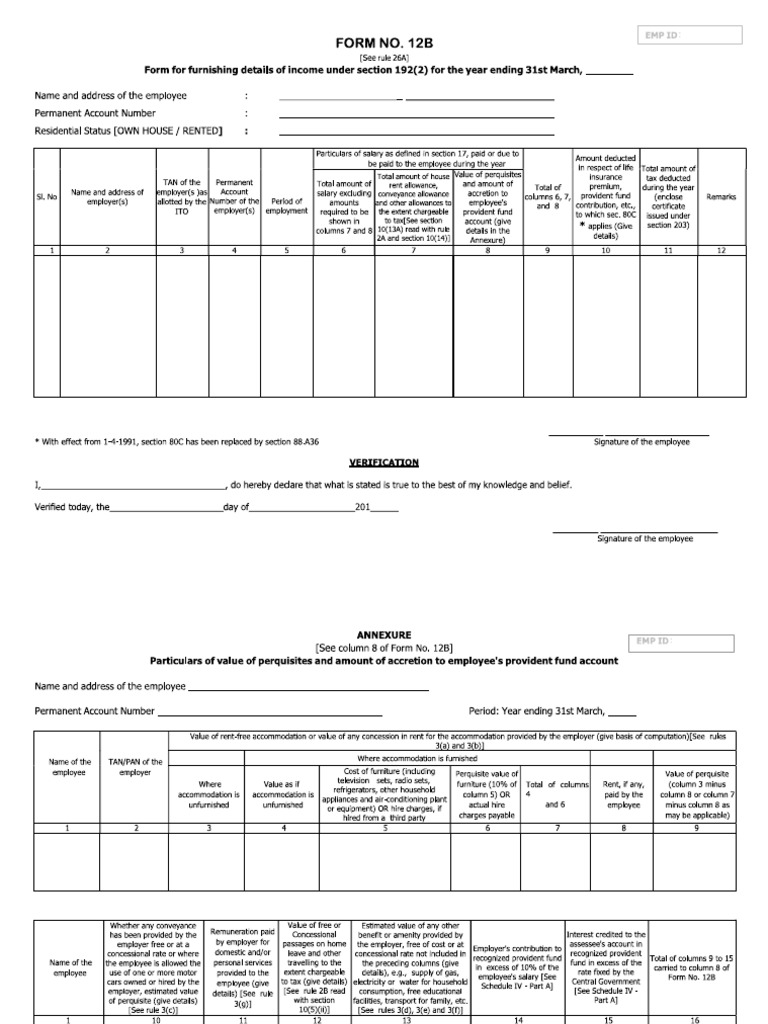 Form 12B | PDF