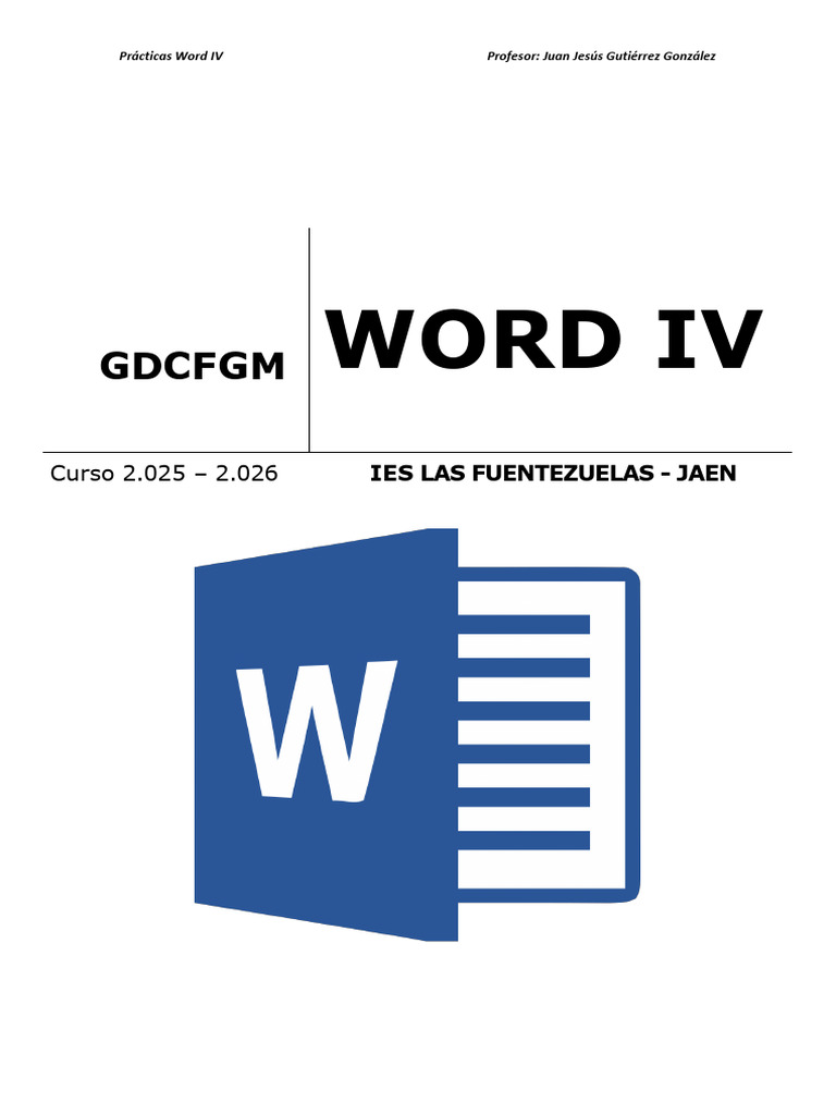 Prácticas de Word IV: Formatos y Diagramas | PDF