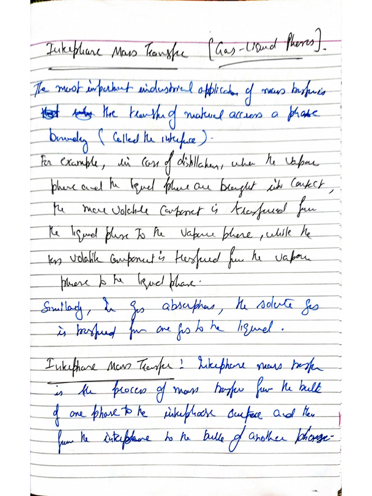 interface mass transfer | PDF