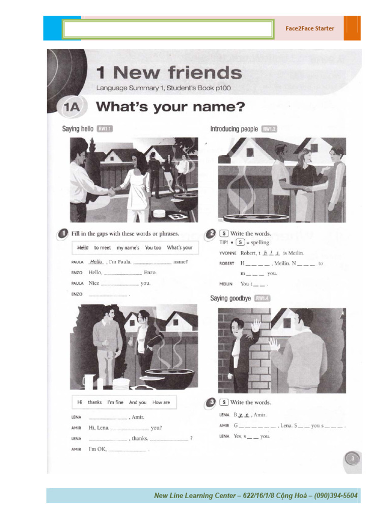New Line Learning Center Forms | PDF