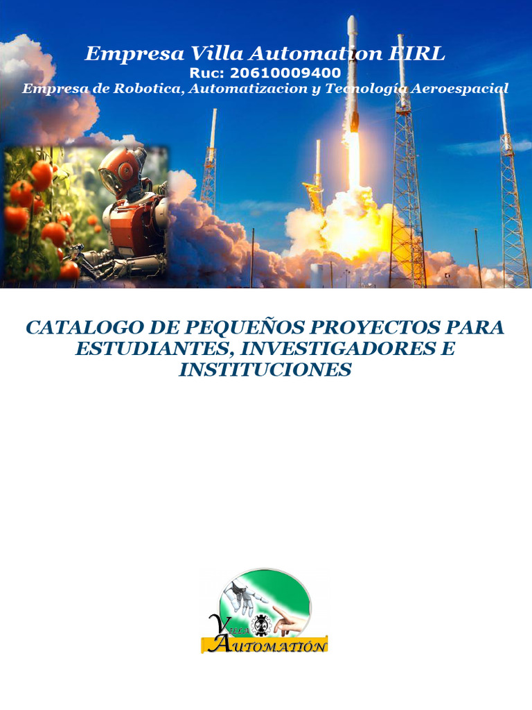 Villa Automation Eirl Catalogo Pequeños Proyectos 4 | PDF | Semáforo ...