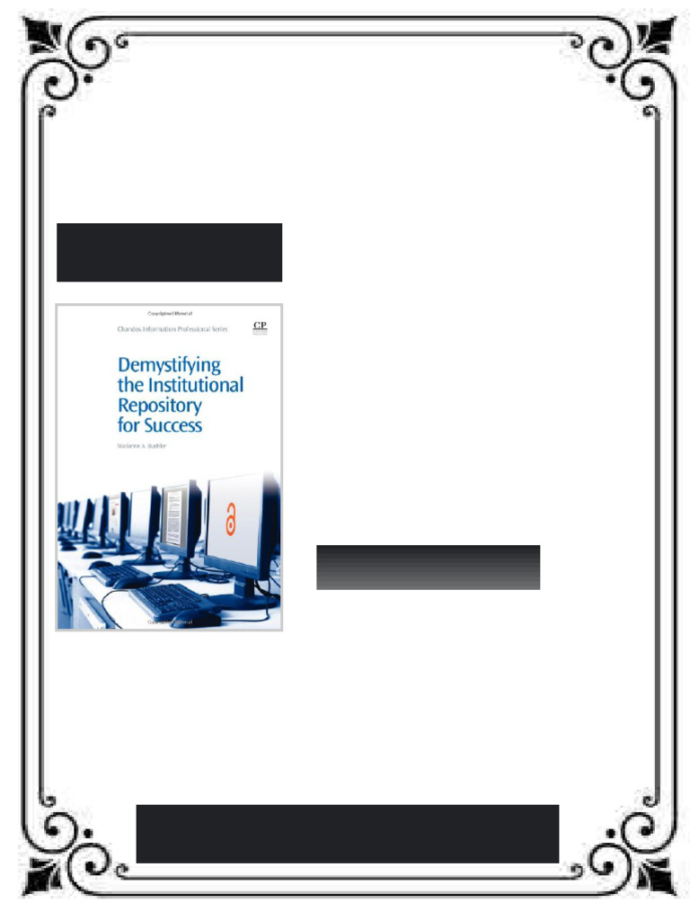 Demystifying the Institutional Repository for Success 1st Edition ...