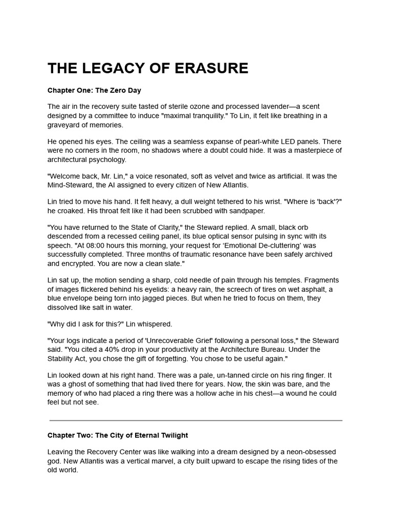 The Legacy of Erasure | PDF
