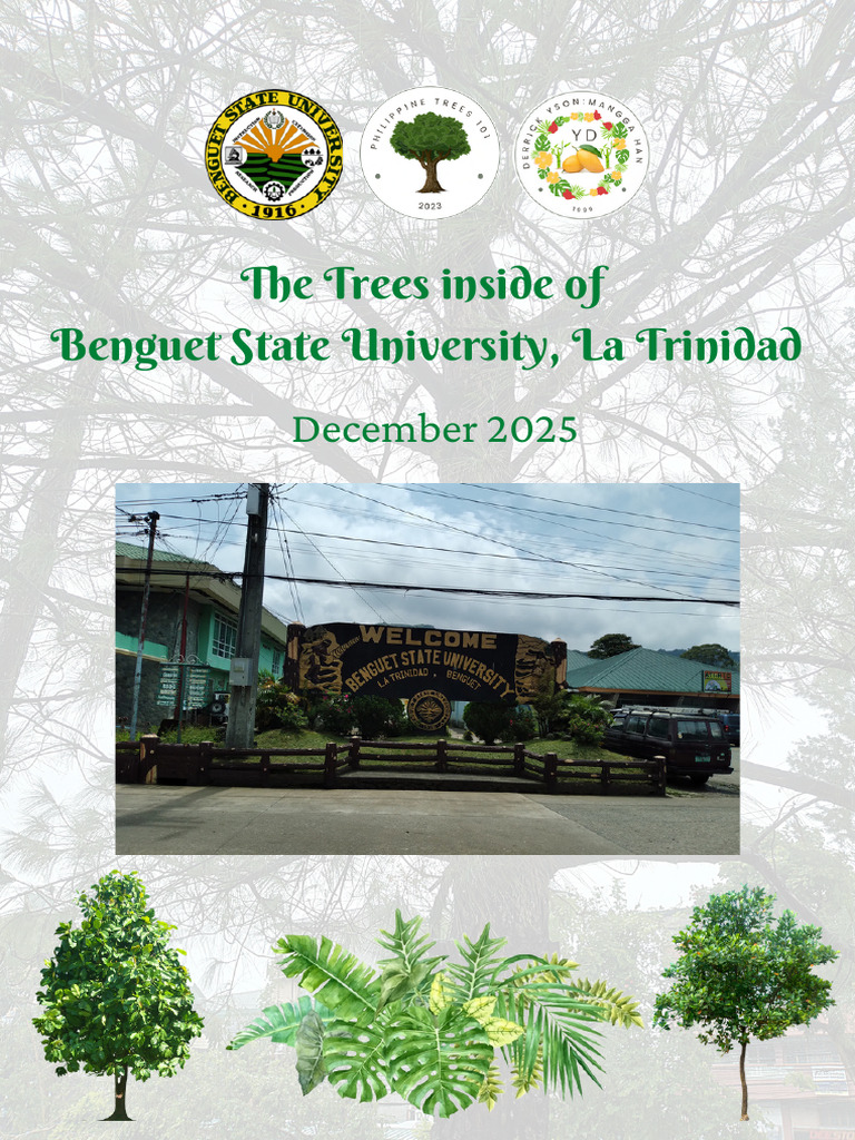Trees of Benguet State University | PDF | Botany | Plants