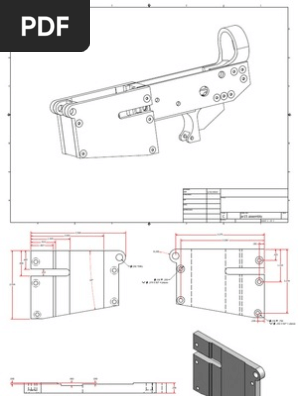 Ar 15 Lower Drawing