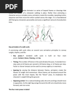 Walk Cycle Animation Guide | PDF | Foot