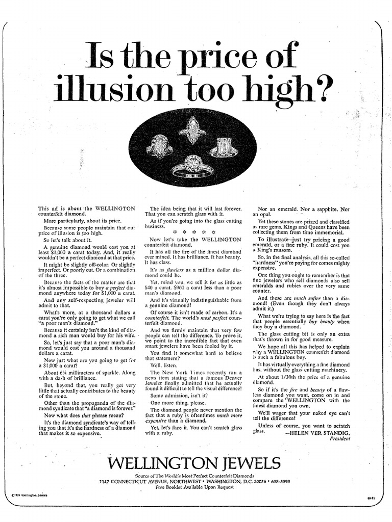 Is the Price of Illusion Too High 02 | PDF | Jewellery | Gemstone