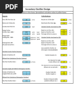 Clarifier Sizing and Design Guidelines | PDF | Water Supply | Waste ...