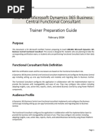 MB-800 Exam Study Guide for Consultants | PDF | Receipt | Accounts Payable