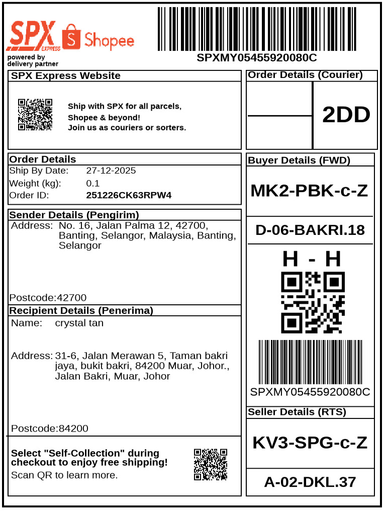 Air Waybill 144 | PDF