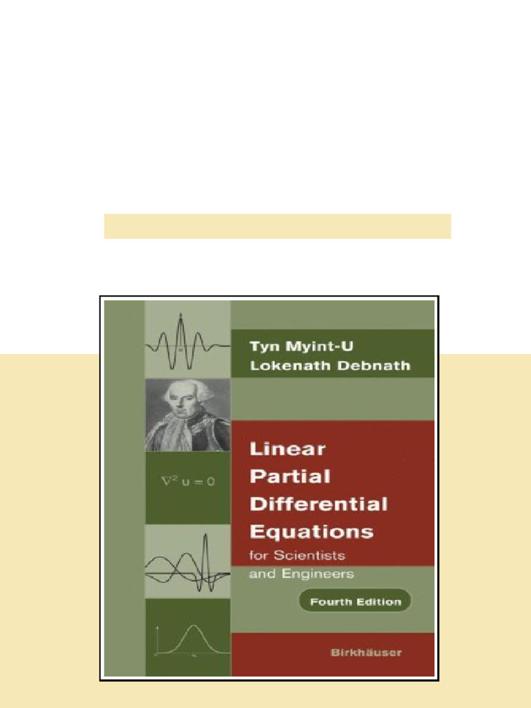 Linear Partial Differential Equations for Scientists and Engineers ...