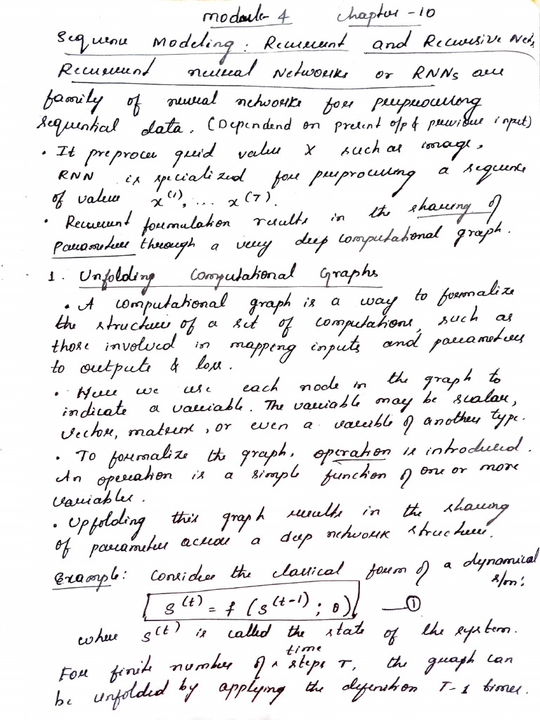 BAI701 - DLRL - Module 4 Notes | PDF