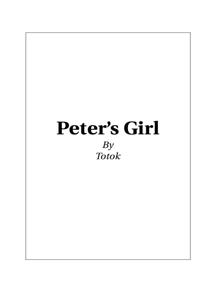 Peter's Girl | PDF