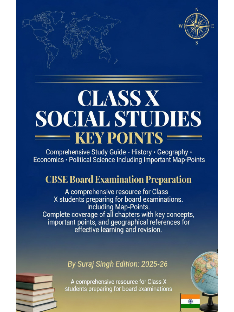 10 Social Notes | PDF | Water Scarcity | Soil