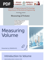 Measuring Irregular Object Volume | PDF