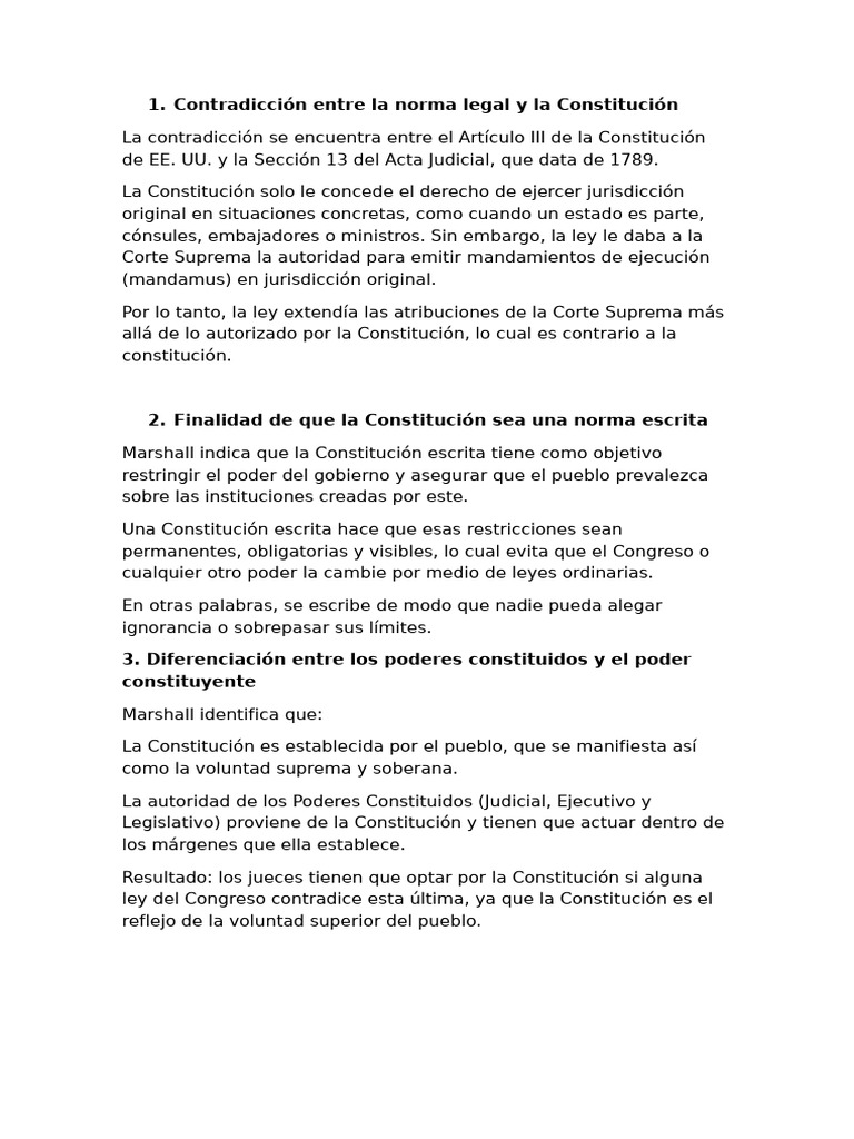 Práctica de Constitución | PDF | Constitución | Judicaturas